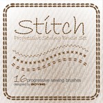 Stitch - Photoshop brushes