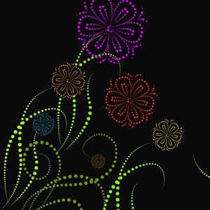 Dot Abstract Brushes - Photoshop brushes