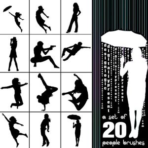 Human - Photoshop Brushes Free Download