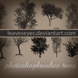 Photoshop Brushes Trees - Photoshop brushes