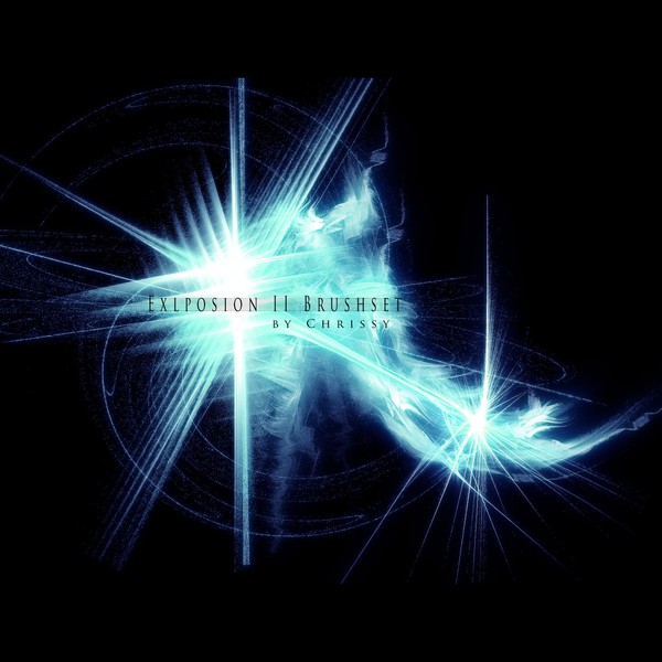 Explosion II Brushset - Photoshop brushes