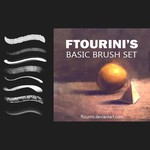 Basic Painting Brushes - Photoshop brushes