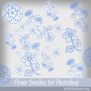 Flower Brushes for Photoshop - Photoshop brushes