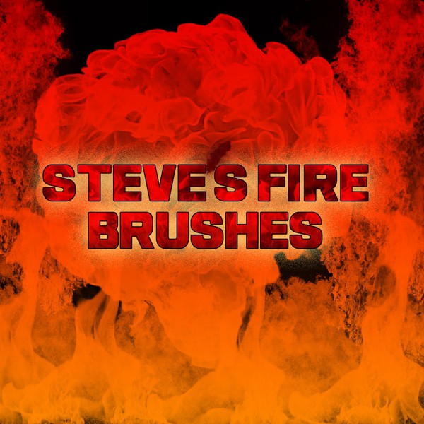 Steve's Fire Brushes - Photoshop brushes