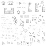 Map Free Photoshop Brushes, Patterns & Vectors