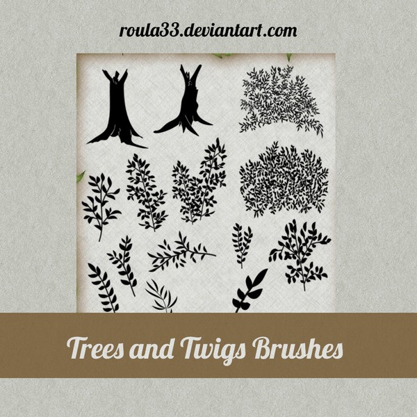Trees Free Photoshop Brushes, Patterns & Vectors