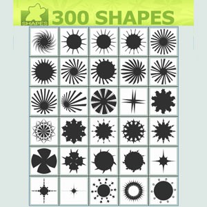 Shapes Free Photoshop Brushes, Patterns & Vectors