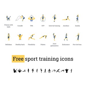14 Sport Shapes - Photoshop custom shapes