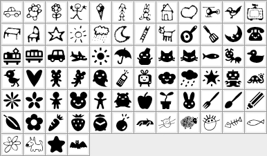 Kiddy Stuffs - Photoshop custom shapes