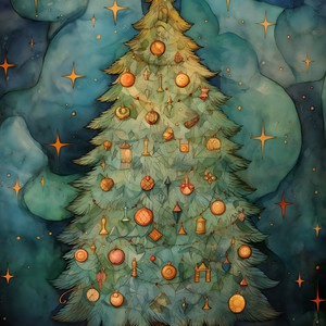 Christmas Tree Free Photoshop Brushes, Patterns & Vectors