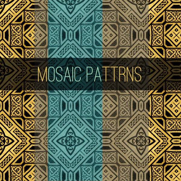 Mosaic Patterns - Photoshop patterns