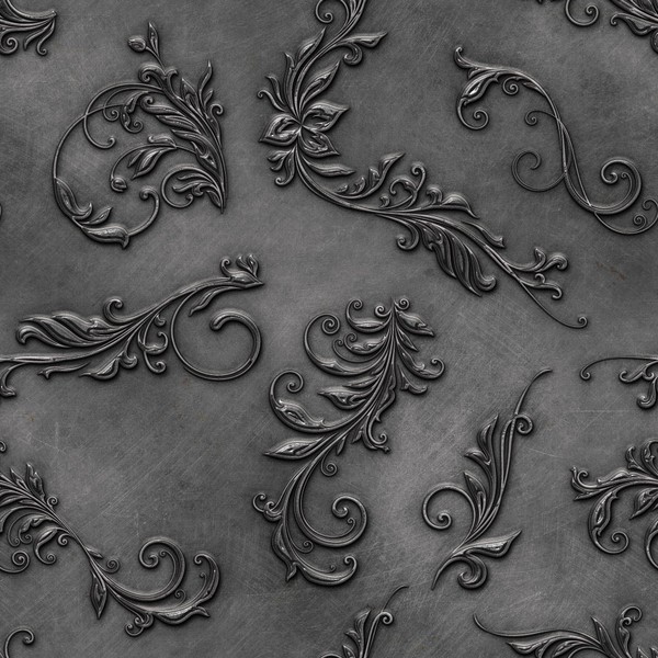 Metal Ornament Patterns - Photoshop patterns